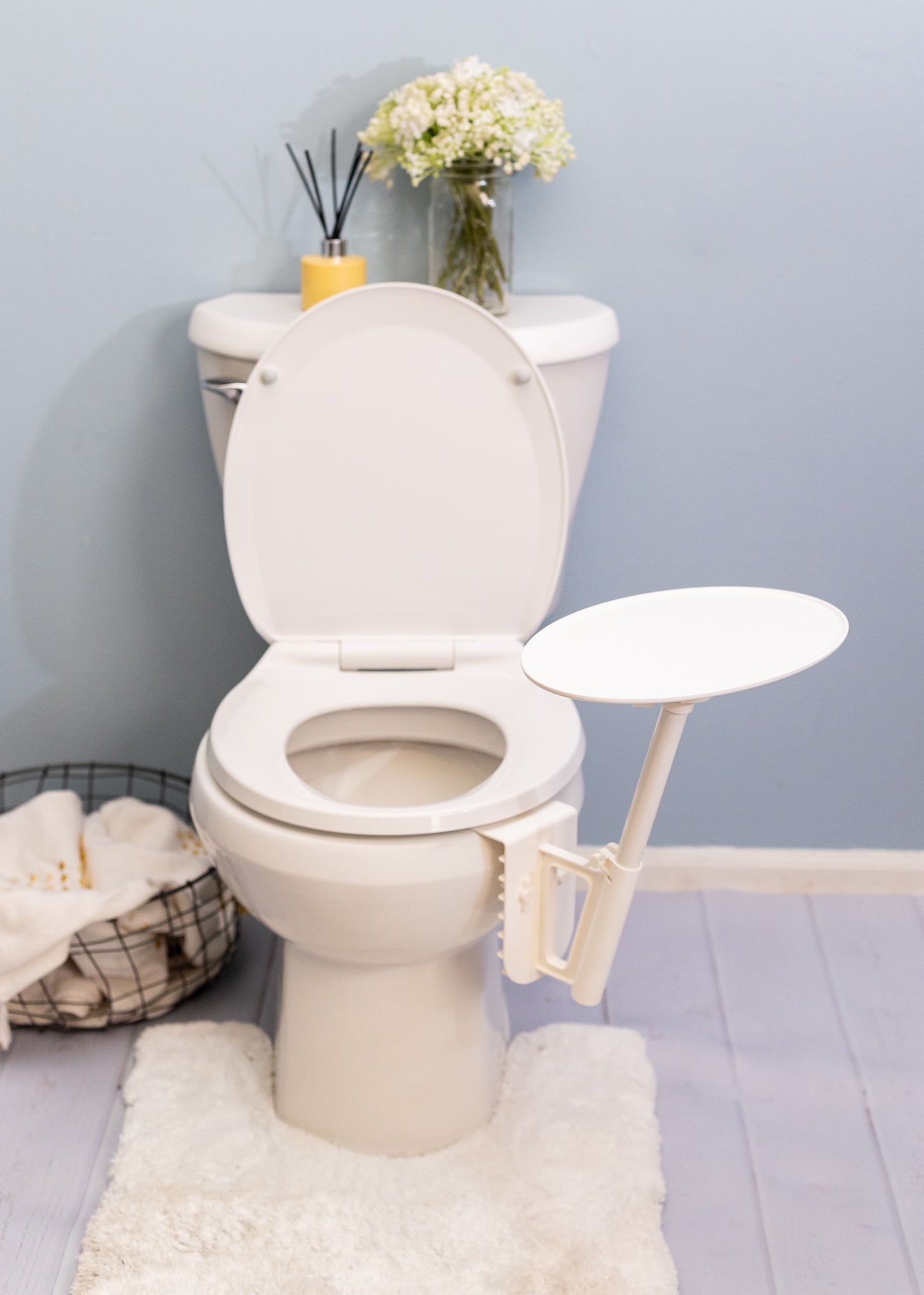 Revolutionize Your Bathroom with Matt Halls Toilet Table – Practical ...