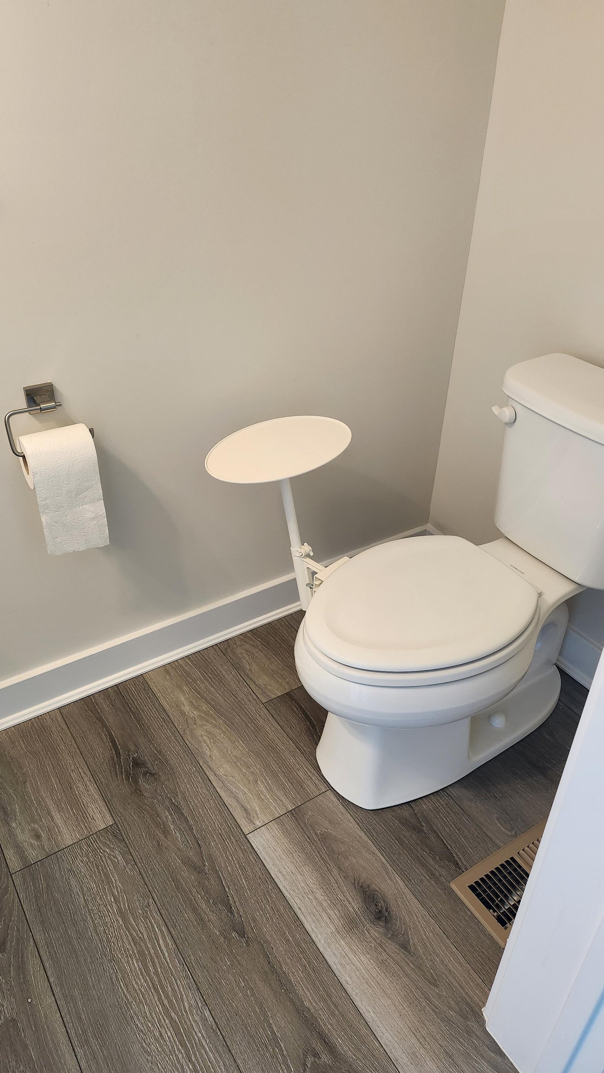 Revolutionize Your Bathroom with Matt Halls Toilet Table – Practical ...